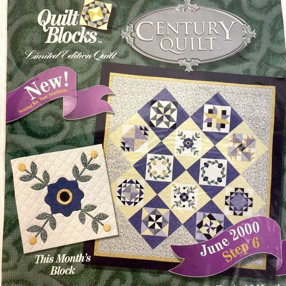 Jo-Ann | Bedding | Joann Lot Of 8 Century Quilt 200 Block Of The Month ...